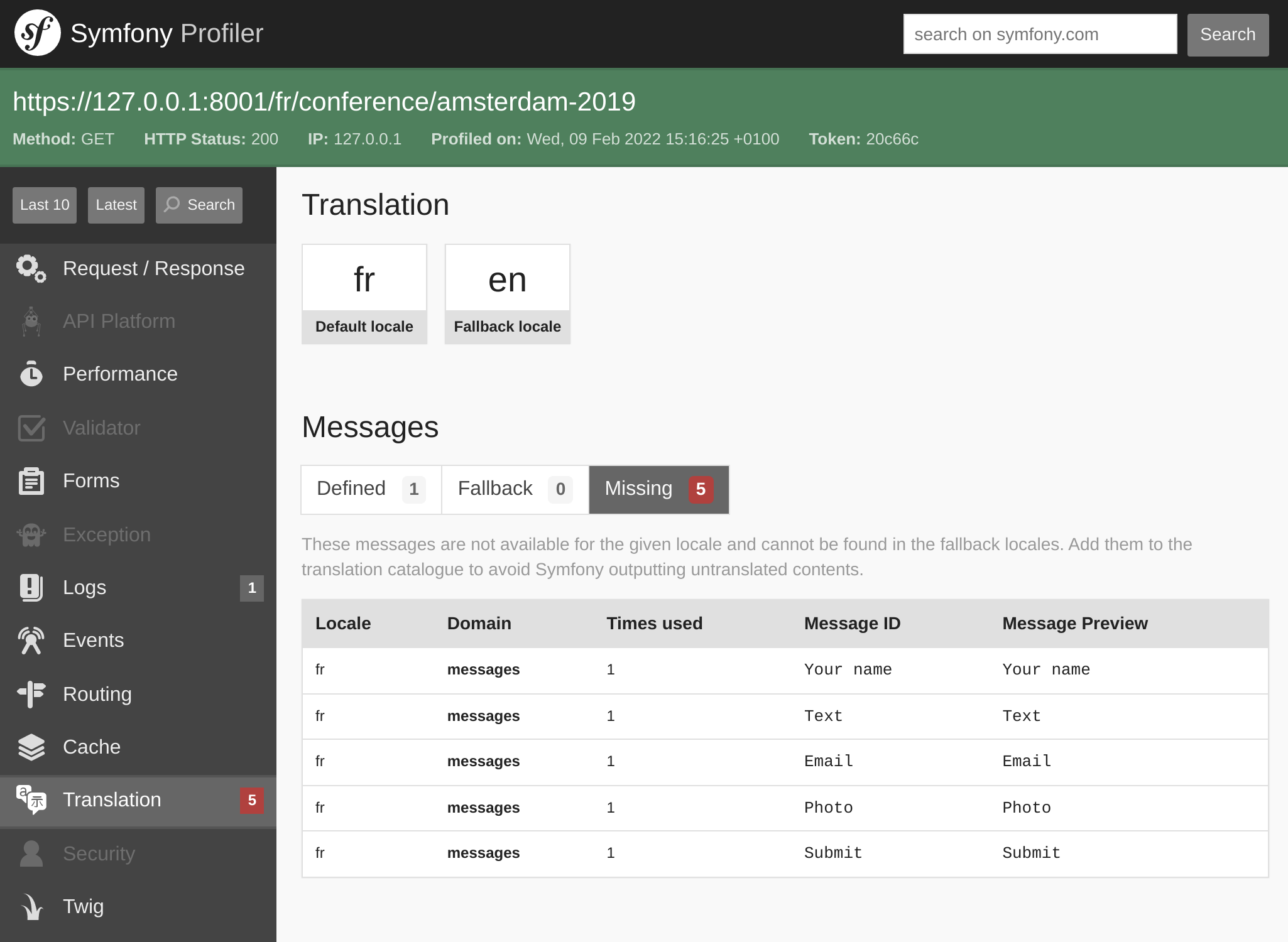 Een applicatie internationaliseren (Symfony 5.4 Docs)