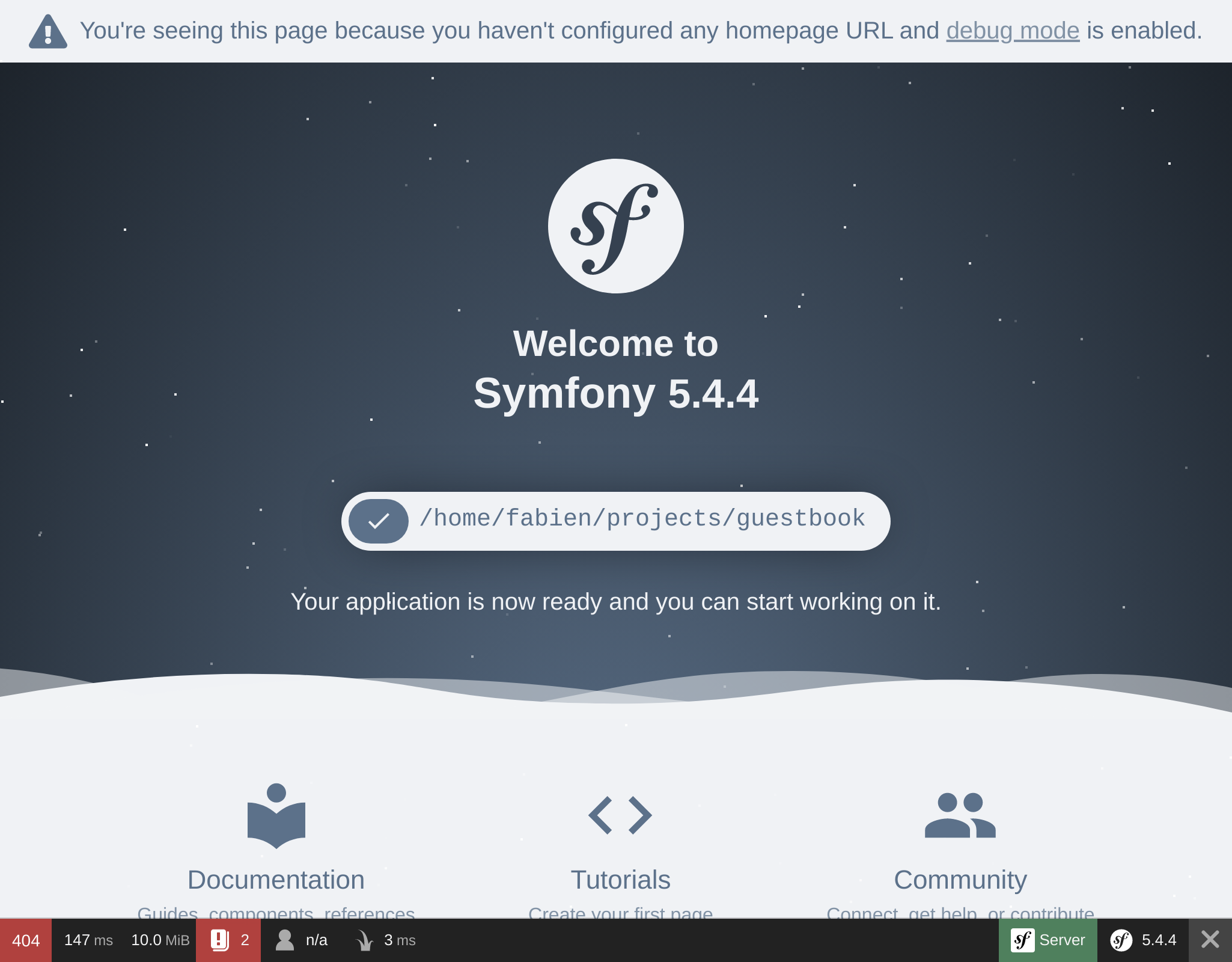 Поиск и устранение неисправностей (Symfony Docs)