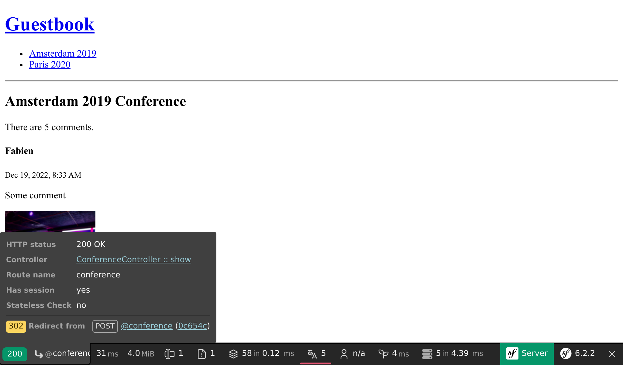 Accepting Feedback with Forms (Symfony Docs)