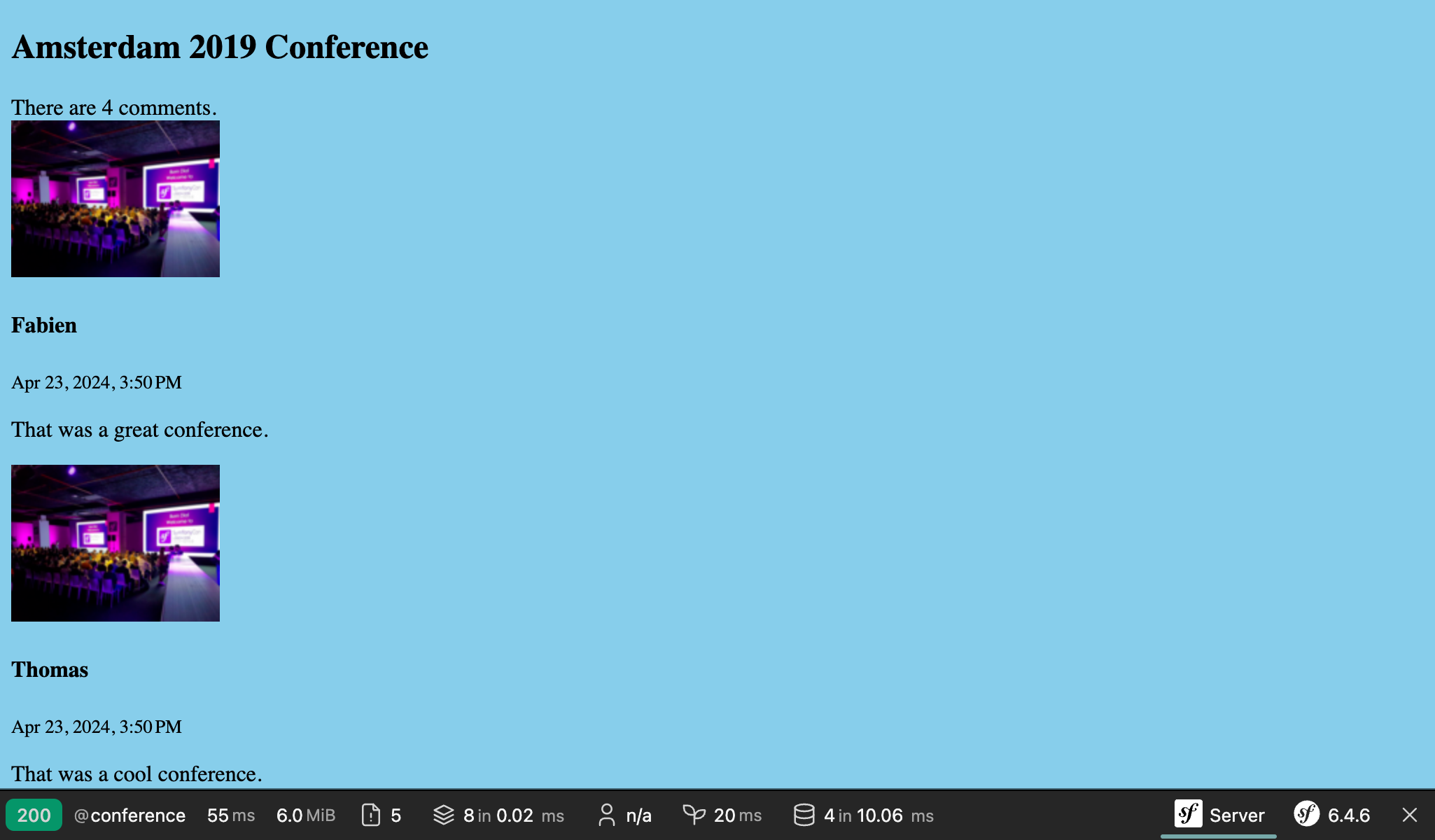 Construire l'interface (Symfony 6.4 Docs)