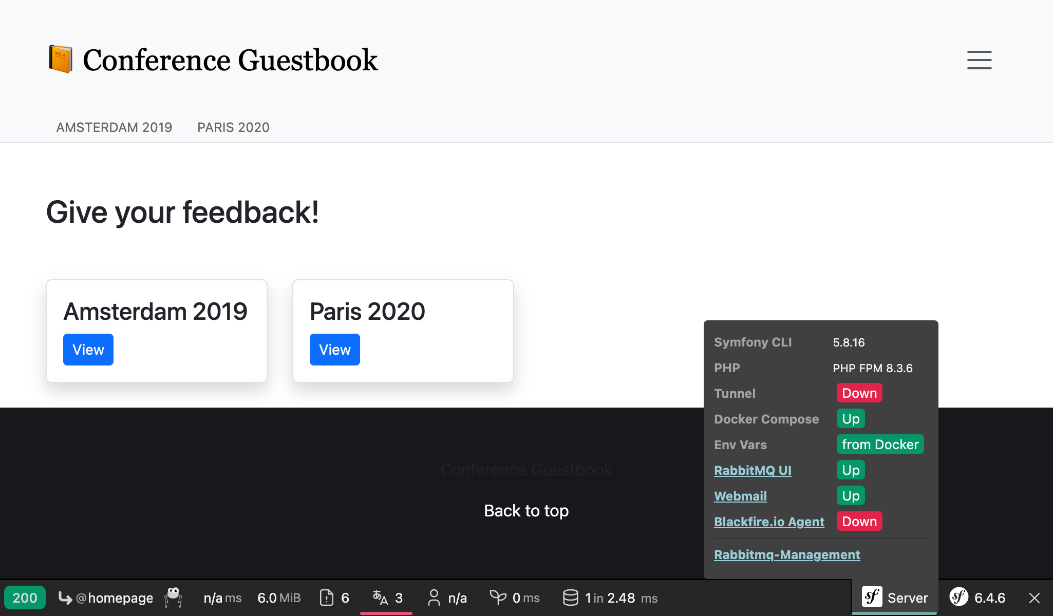 Utiliser RabbitMQ comme gestionnaire de messages (Symfony Docs)