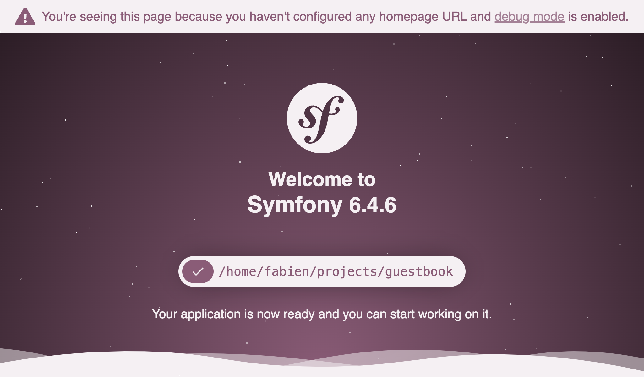 De zéro à la production (Symfony 6.4 Docs)