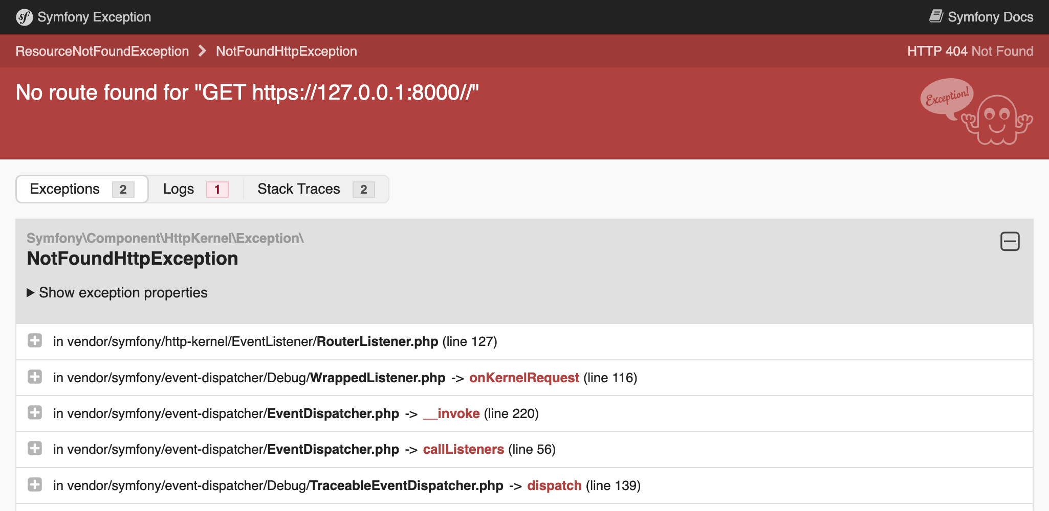 Поиск и устранение неисправностей Symfony 64 Docs